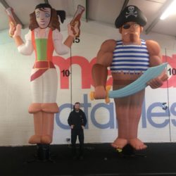 Mega Guys Inflatable Advertising, Attract Crowds With A Giant