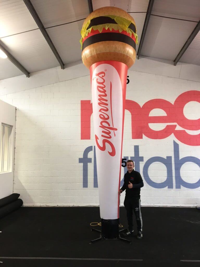 Mega Guys Inflatable Advertising, Attract Crowds With A Giant