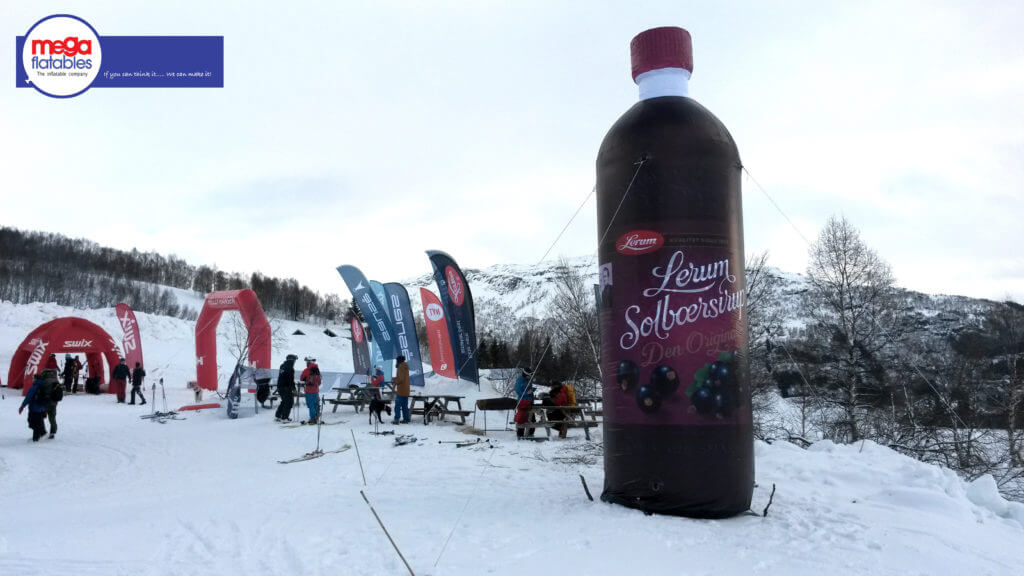 Custom Inflatable Bottles, Branded Inflatable Bottles