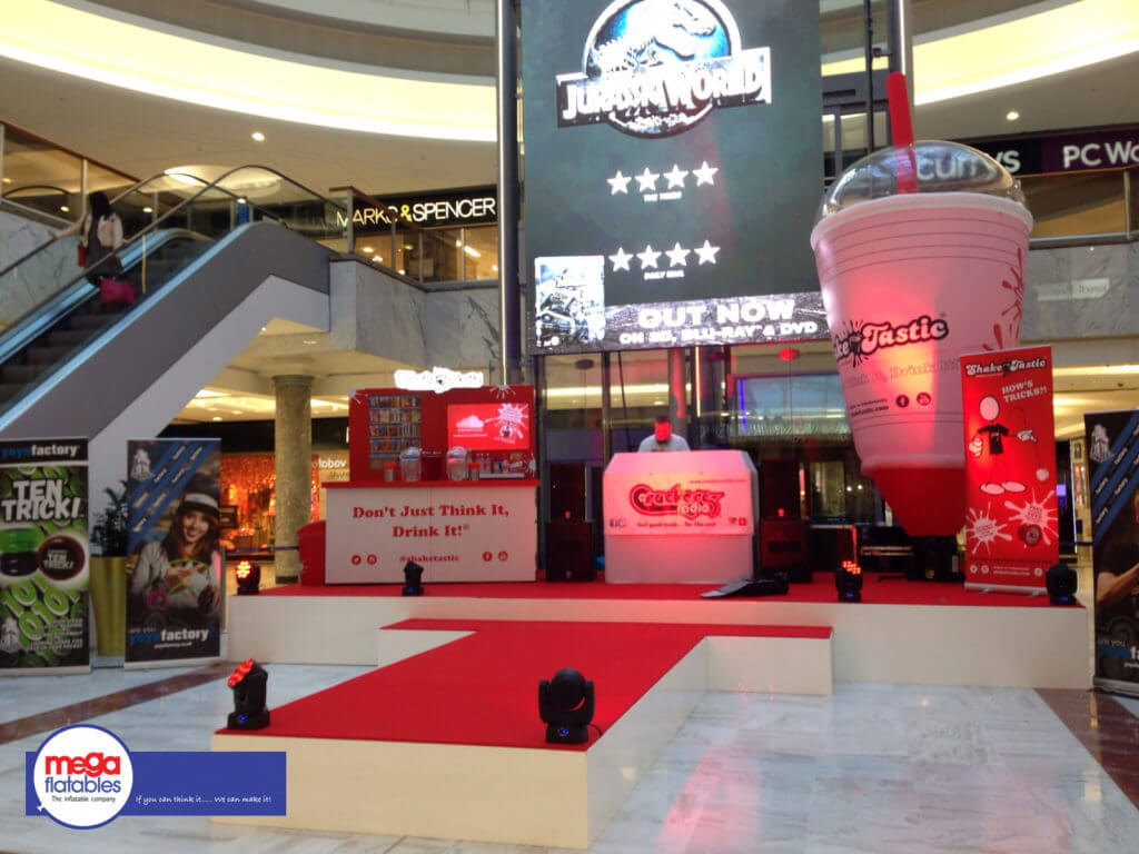 Trade show displays, create bespoke business inflatables
