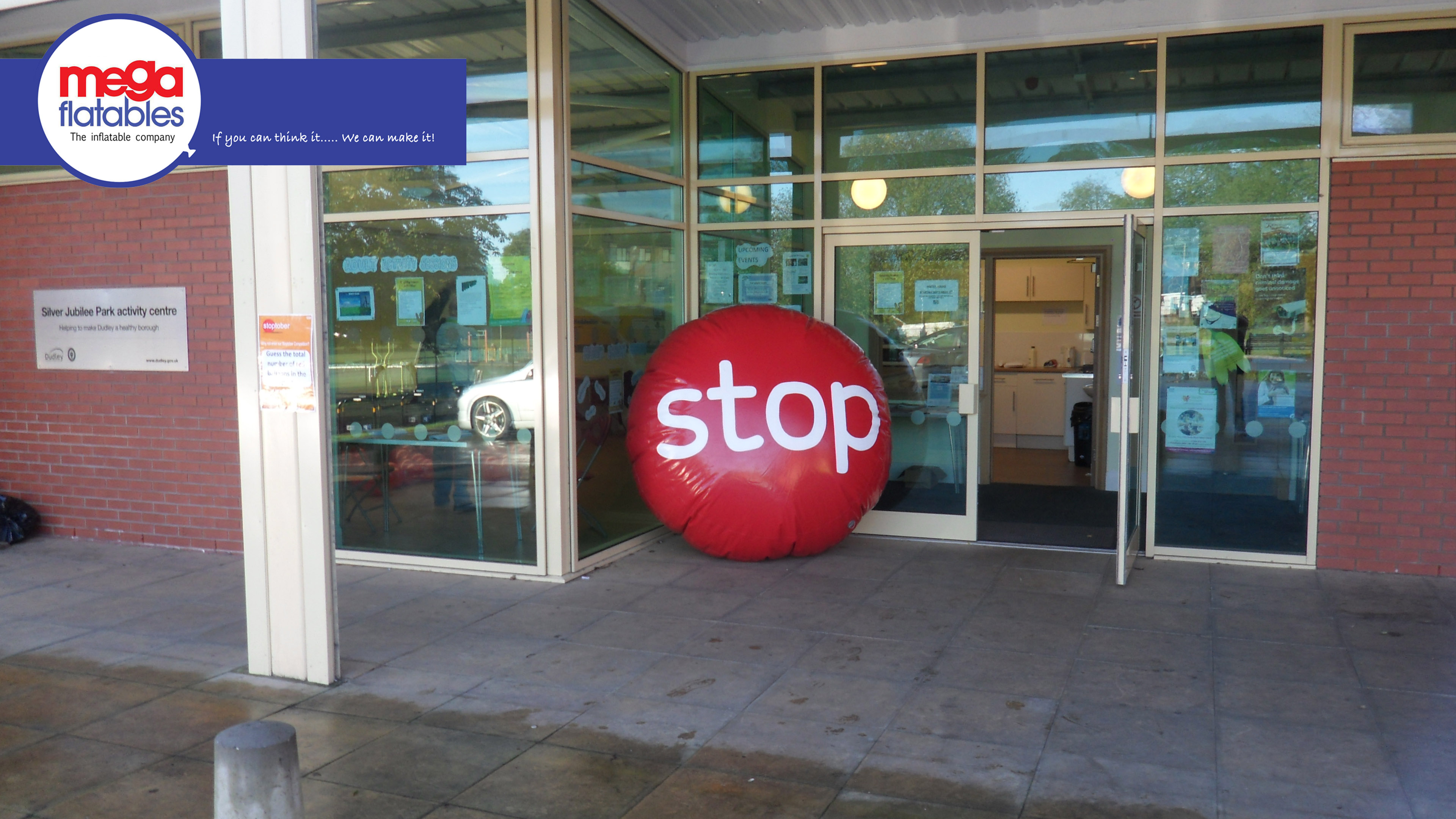 Stoptober Custom Inflatable Sign - Megaflatables Ltd