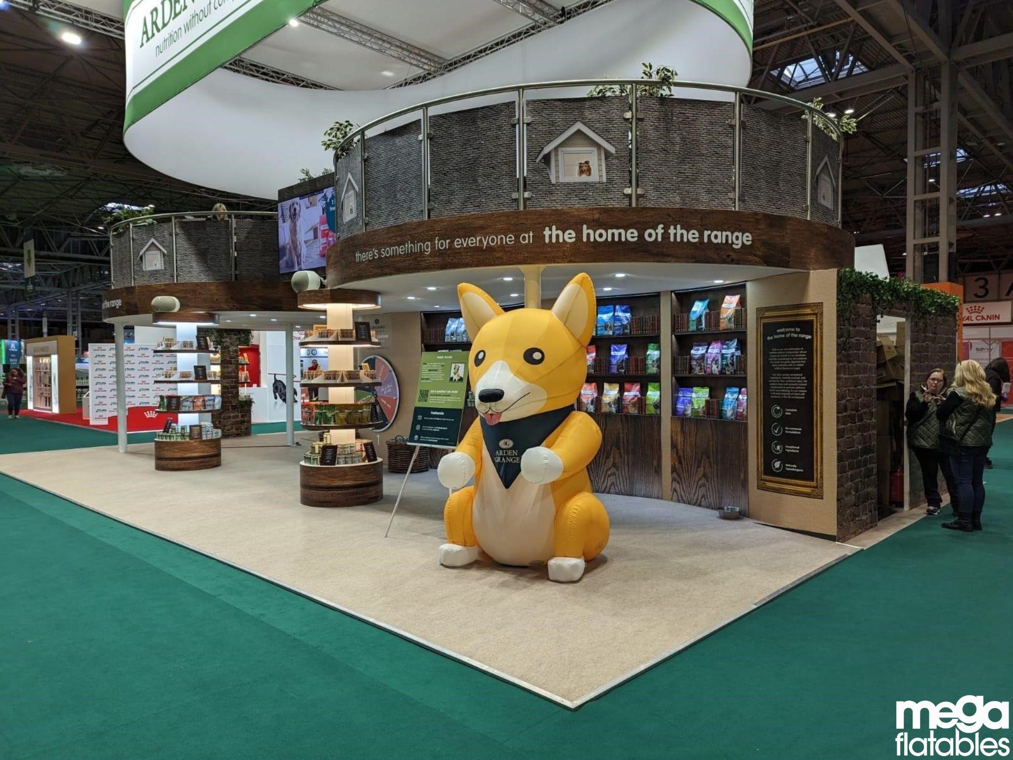 Trade show displays, create bespoke business inflatables