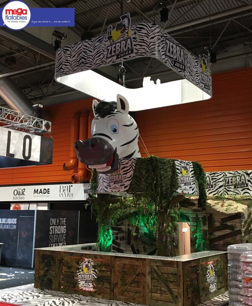 Trade show displays, create bespoke business inflatables