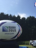 Inflatable rugby balls