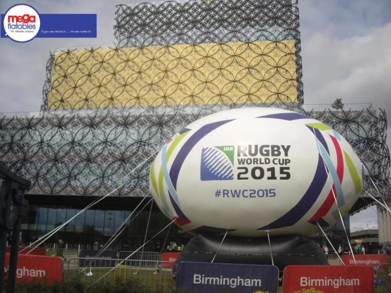 Rugby Inflatables, Giant Inflatable Rugby Balls & Cages