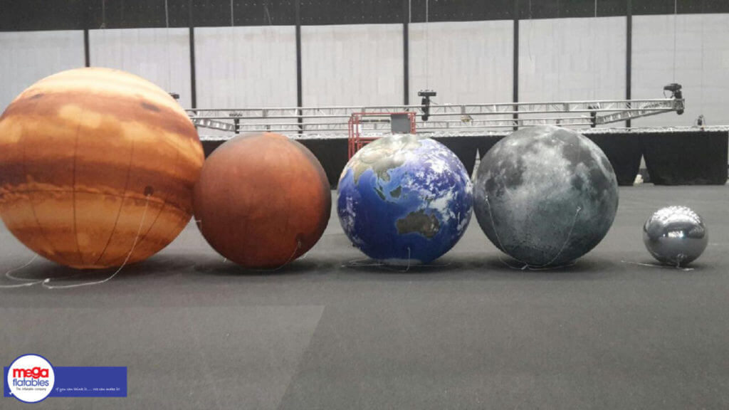 Inflatable Planets, Bespoke Giant Inflatable Planets for Hire & Sale Here
