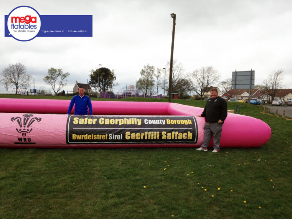 Rugby Inflatables, Giant Inflatable Rugby Balls & Cages