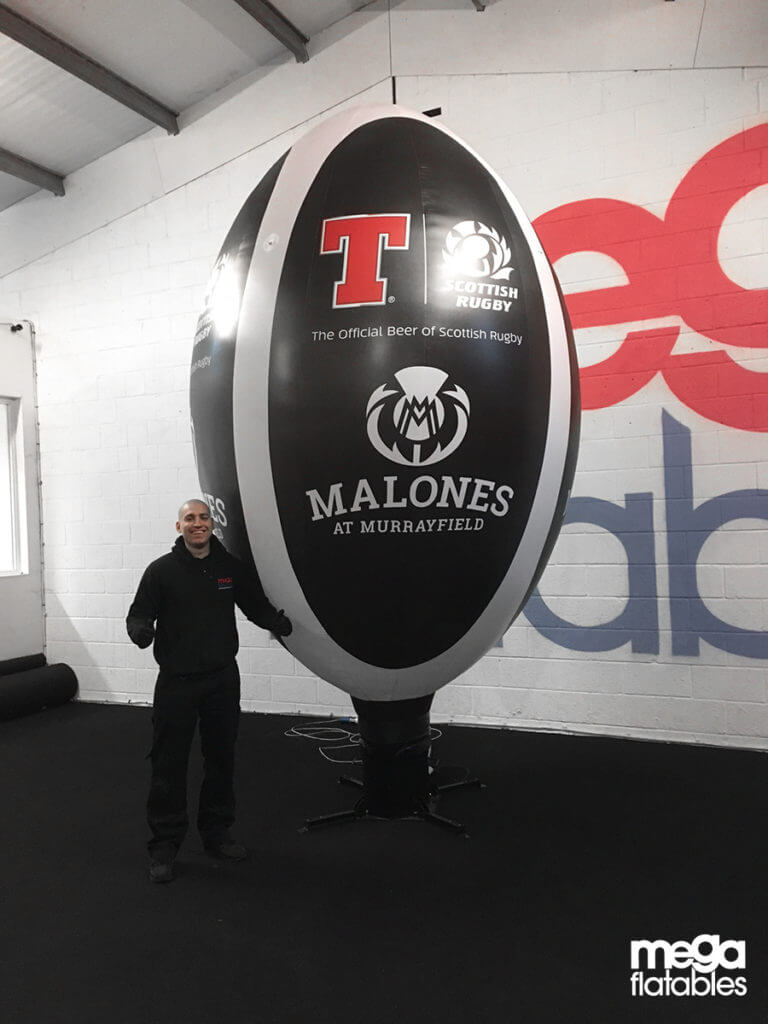 Rugby Inflatables, Giant Inflatable Rugby Balls & Cages