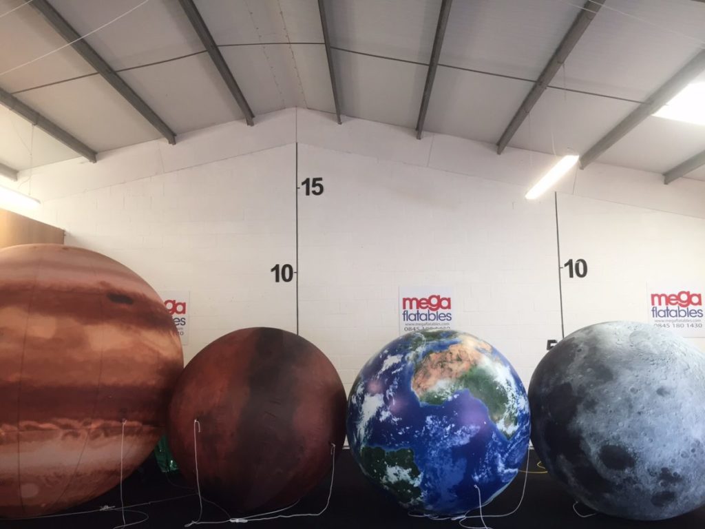 Inflatable Planets - Inflatable Advertising by Megaflatables.com