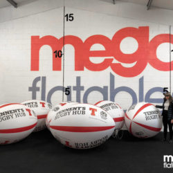 Rugby Inflatables, Giant Inflatable Rugby Balls & Passing Cages