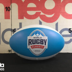 Rugby Inflatables, Giant Inflatable Rugby Balls & Passing Cages