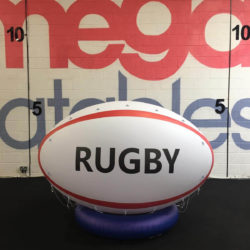 Rugby Inflatables, Giant Inflatable Rugby Balls & Passing Cages