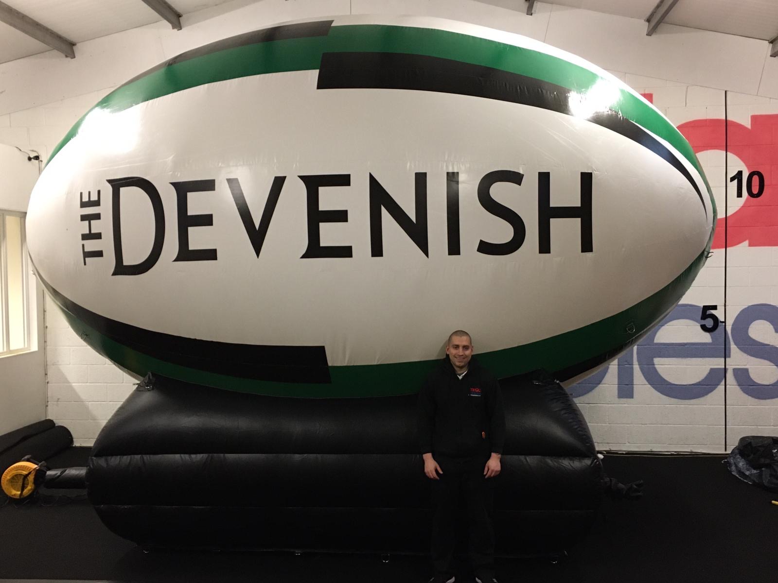 Rugby Inflatables, Giant Inflatable Rugby Balls & Cages