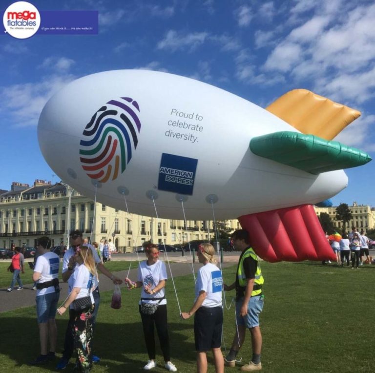 Blimp Advertising, Secure Inflatable Blimps for Advertising