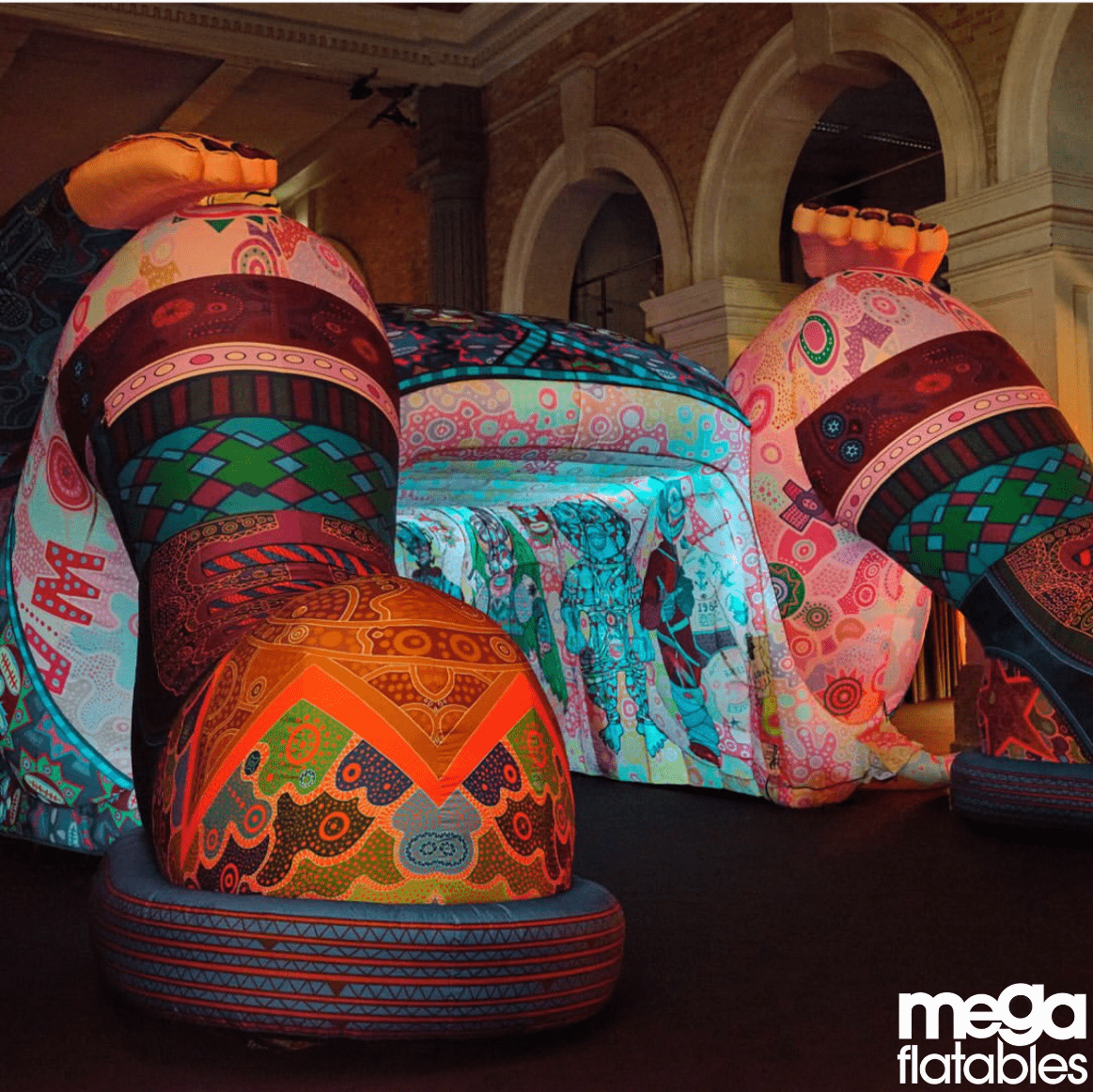 Glowing Inflatables, Glowing Inflatables For Sale and Hire