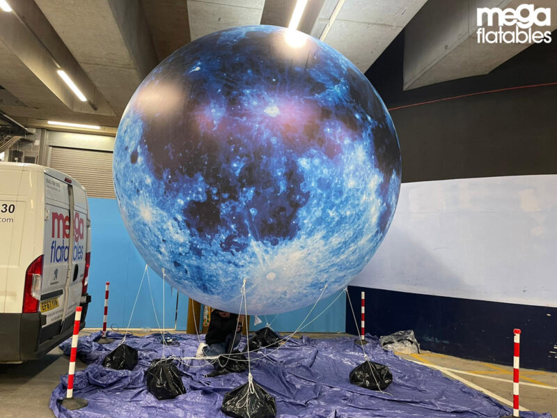 Inflatable moons – enquire about custom inflatable moons