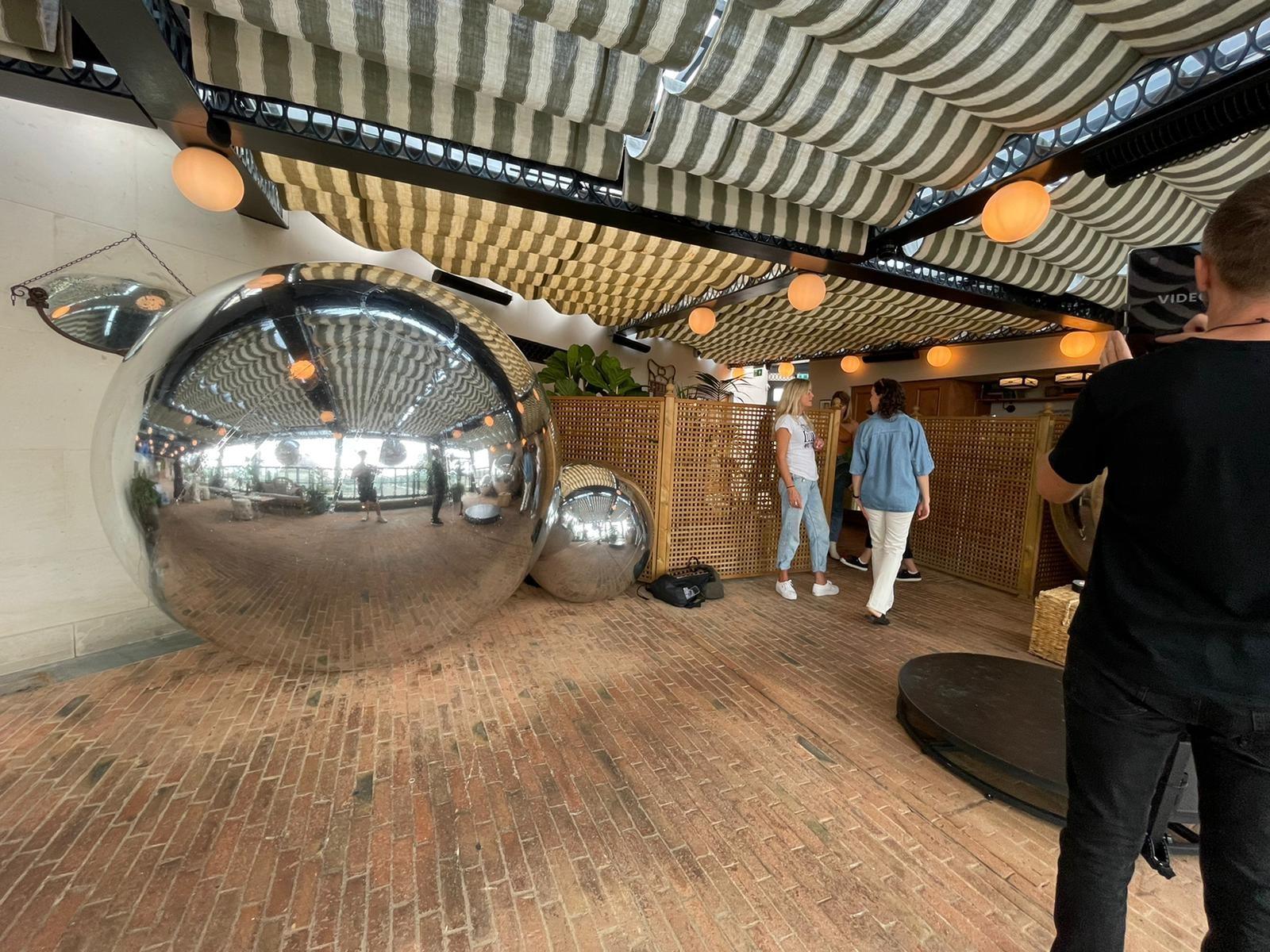 Inflatable Mirror Balls, Stand Out Inflatable Chrome Spheres