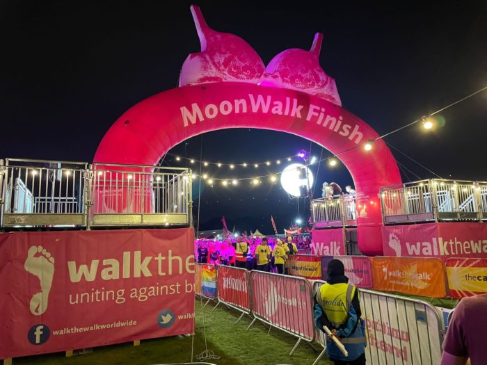 The MoonWalk London 2022 In Aid of Breast Cancer - Megaflatables Ltd