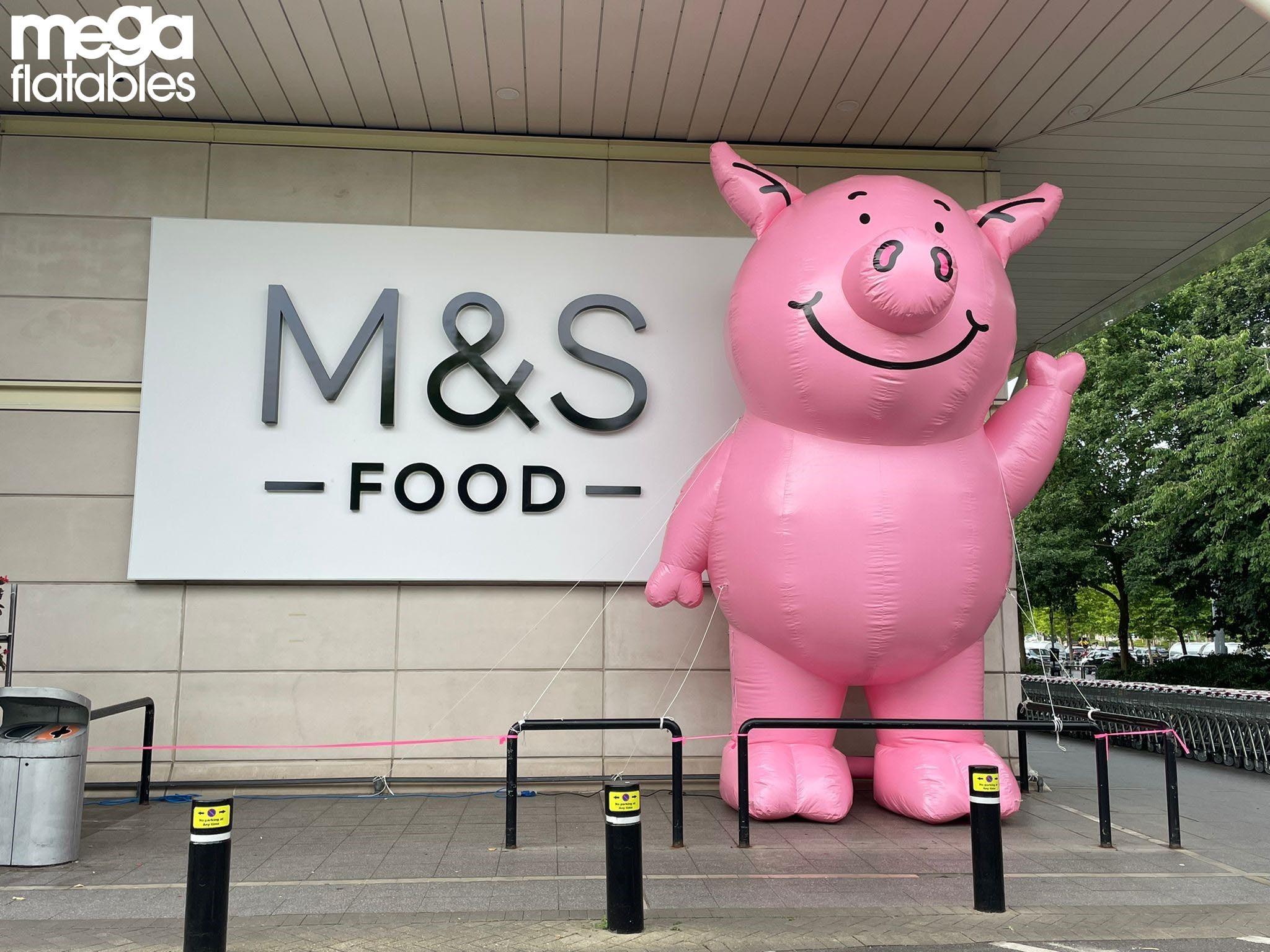 Megaflatables Helps Percy Pig Turn 30 Megaflatables Helps Percy Pig Turn 30