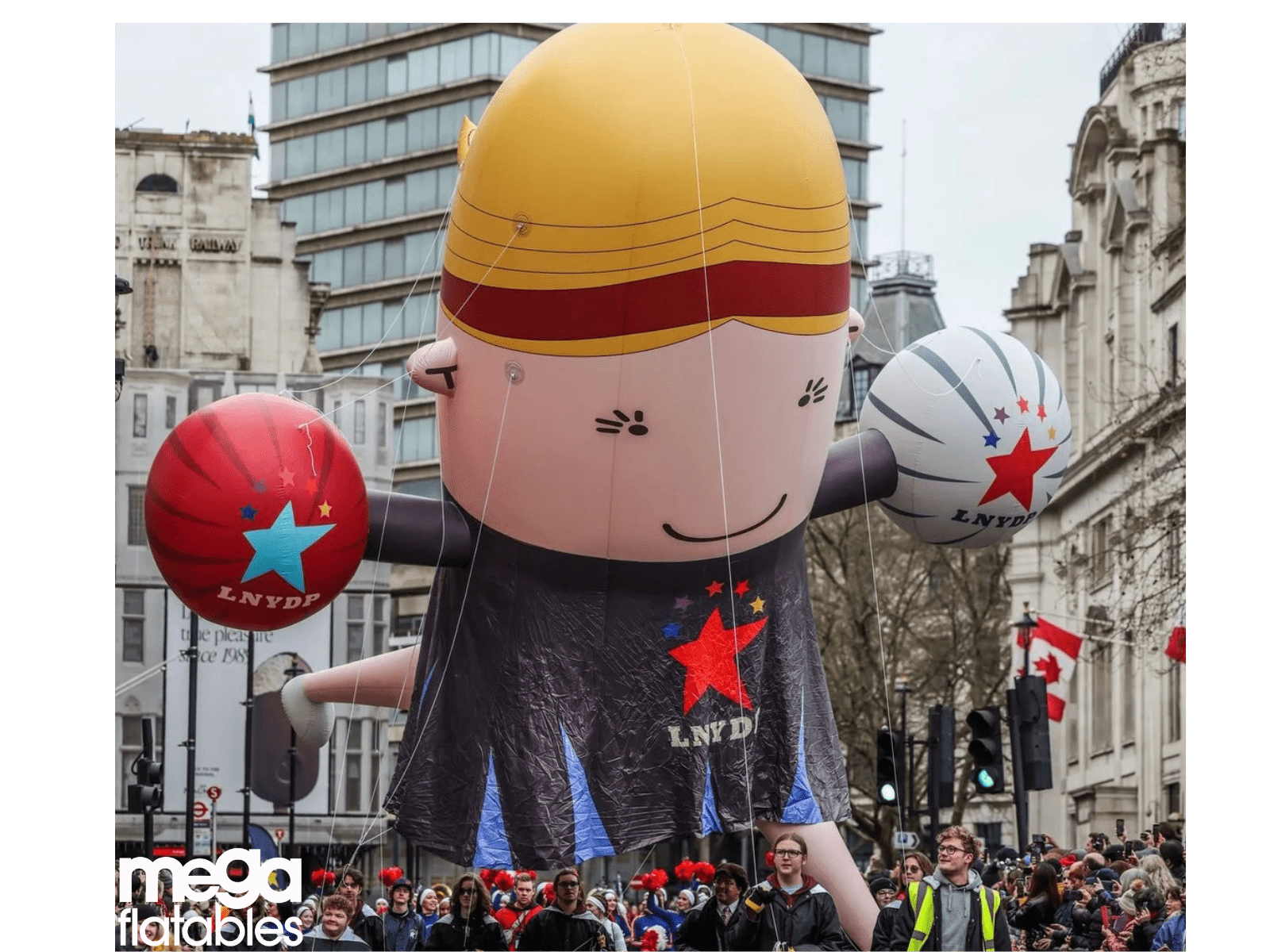 Megaflatables takes the London New Year's Day Parade to new heights ...