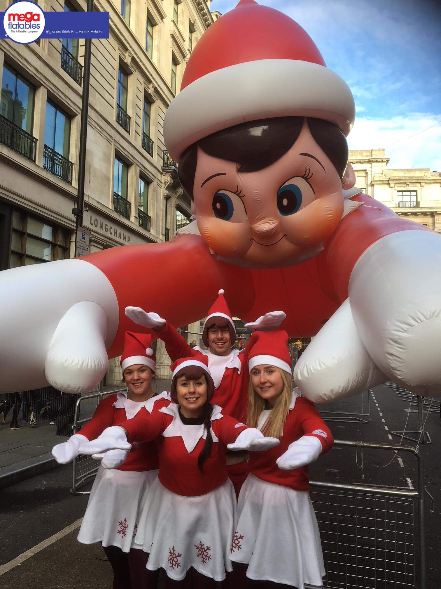 Giant inflatable characters, custom inflatable figures